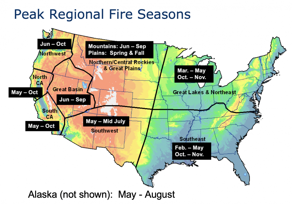 Weather: Fire Season Climatology | NWCG
